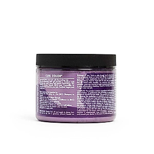 As I Am Curl Color - Passion Purple - 6 ounce - Color & Curling Gel - Temporary Color - Medium Hold - Vegan & Cruelty Free