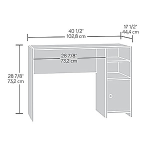 Sauder Beginnings Desk, Cinnamon Cherry finish