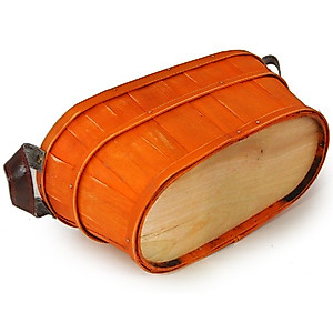 The Lucky Clover Trading Woodchip Bushel Basket, Orage