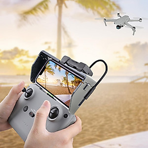 WANPOOL Universal Foldable Sun Shade Visor for Drone Controller Mobile Phone - Anti-Glare, Stable Fit, Easy Installation