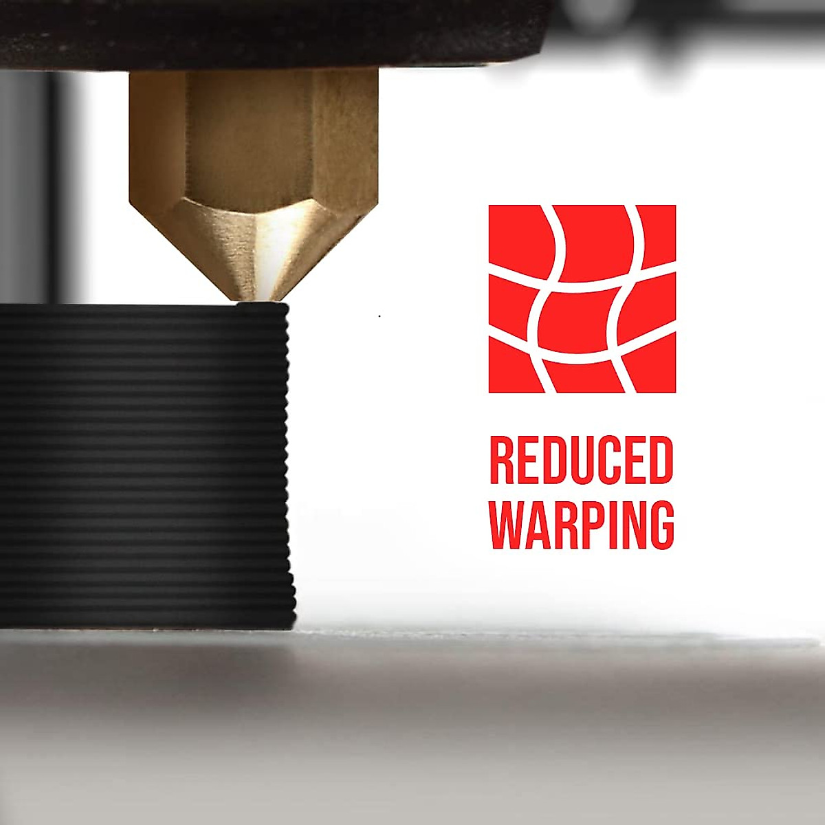 XYZPrinting ABS 3D Printer Filament, NFC, Dimensional Accuracy +/- 0.02 mm, 600g Spool, 1.75 mm BLACK