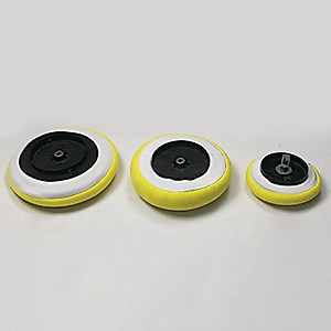 kaaka Polishing Bonnet Buffer Pad Cover Sponge for Polisher Replacement Accessory for Car Paint Care Waxing 9-10inch