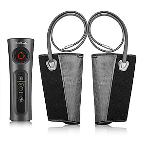 CINCOM Leg Massager for Circulation and Pain Relief, Air Compression Calf Massager with 2 Modes 3 Intensities Helpful for RLS Edema and Muscles Relaxation Gifts - FSA HSA Eligible