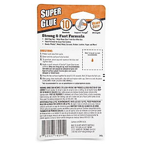 Gorilla Super Glue XL, 25 Gram, Clear, (Pack of 1)