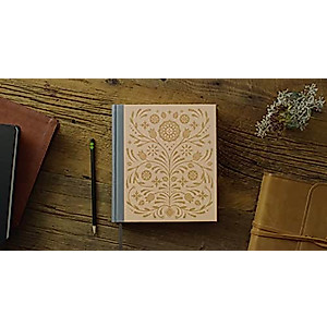 ESV Journaling Study Bible (Cloth over Board, Blush/Ochre, Floral Design)