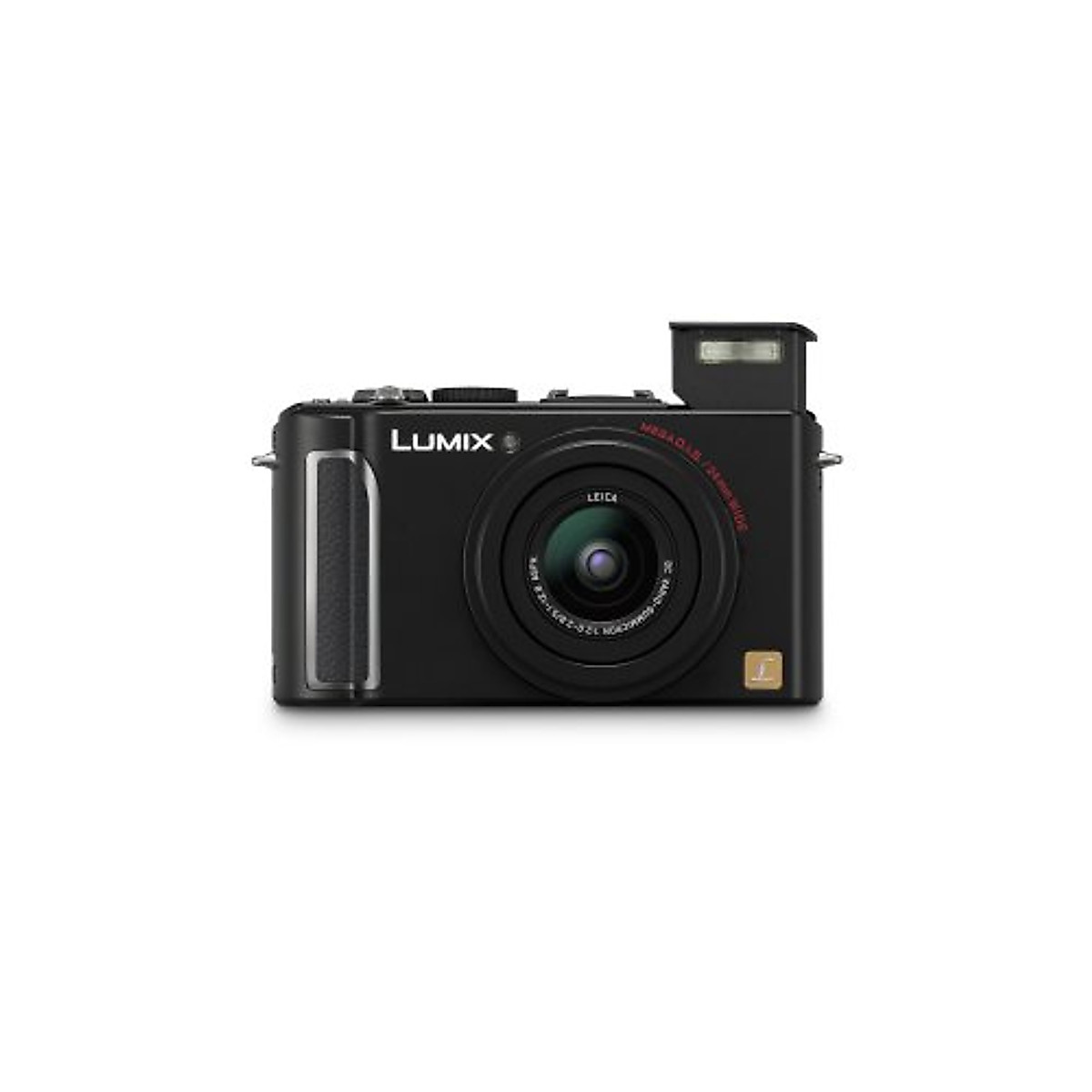 Panasonic DMC-LX3 10.1MP Digital Camera with 24mm Wide Angle MEGA Optical Image Stabilized Zoom (Black)