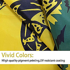 Dont Tread On Me Flag 3x5 Outdoor 240D Heavy Polyester Duty Double Sided 3ply Gadsden Flag Vibrant Colors ​Durable Canvas Header with 2 Brass Grommets Tea Party Rattle Snake Banner