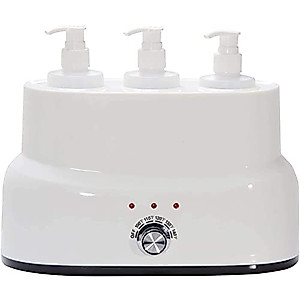 Therapist's Choice Three Bottle Warmer for Oil, Lotion, Creme and Gel (3 Bottle Warmer)