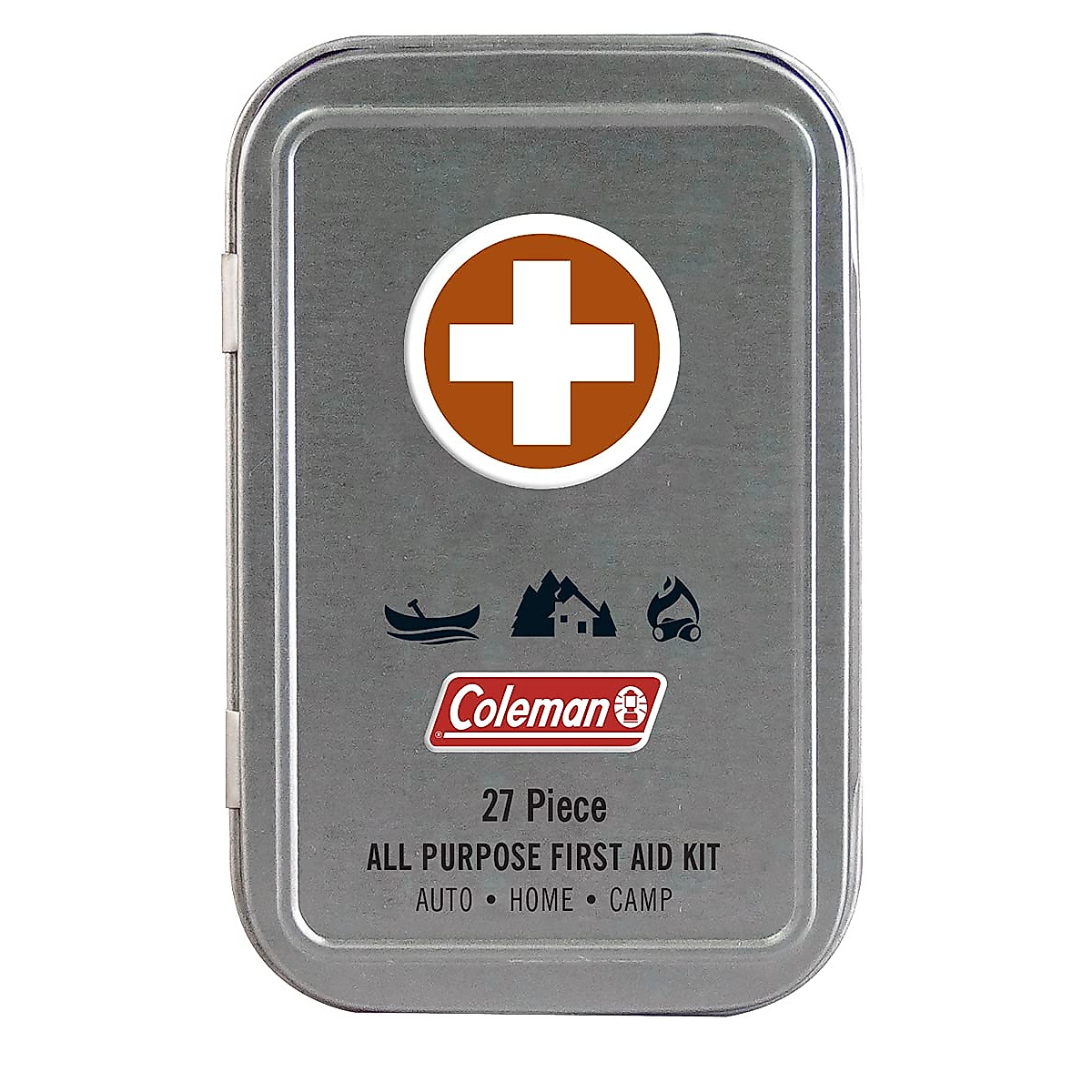 Coleman All Purpose Mini First Aid Kit - Compact & Affordable Emergency Preparedness with First Aid Assortment - 27 Pieces – Travel Friendly