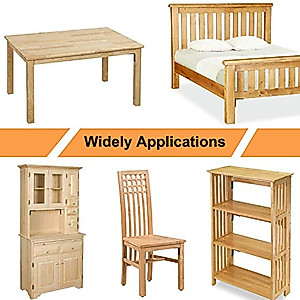 Blingstar L Bracket Stainless Steel Corner Brace 16 Pcs 1.57x1.57 Inch Joint Right Angle Bracket 90 Degree Corner Fastener for Wood Furniture Bedframe Cabinet Drawer Chair, with 64 Pcs Screws, Black