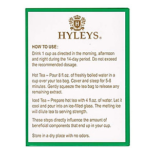 Hyleys Detox Tea 14 Days Kit - 42 Tea Bags - Herbal Supplement - Mother's Mother's Day Gift Day Gift