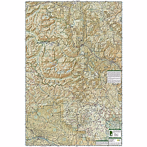 Alpine Lakes Wilderness Map [Mt. Baker-Snoqualmie and Okanogan-Wenatchee National Forests] (National Geographic Trails Illustrated Map, 825)