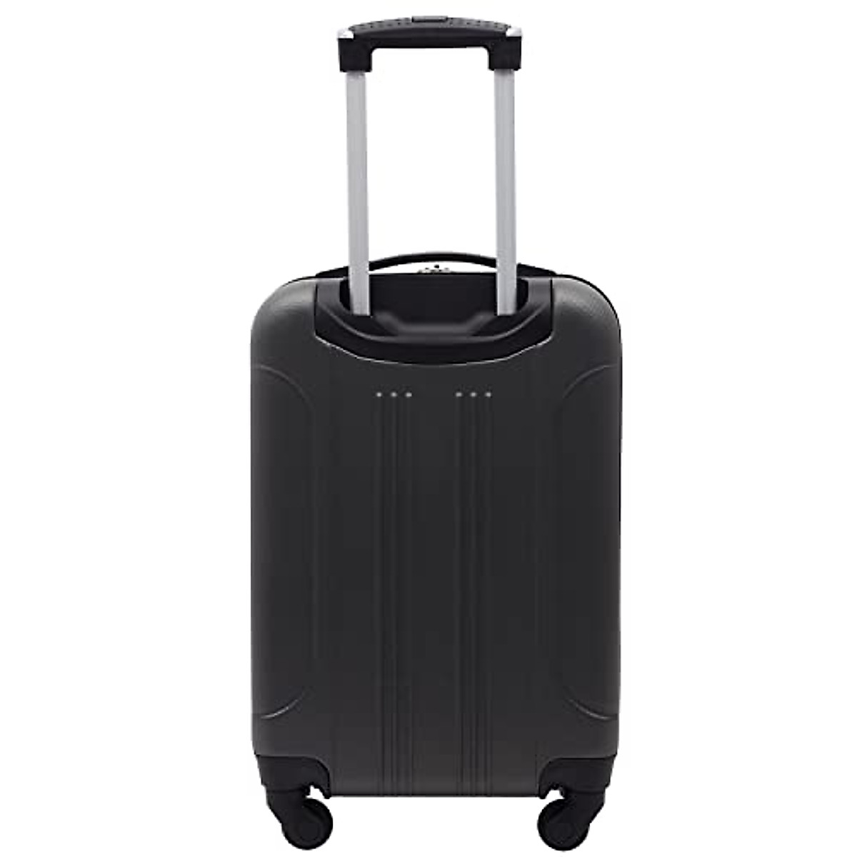 Travelers Club Cosmo Hardside Spinner Luggage, Charcoal Grey, 2-Piece Set (20/28)