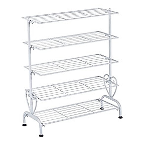 Shoe Rack Shoe Shelf Stackable Shoe Rack Shoe Rack Sturdy Steel Pipe Shoe Shelf Shoe Storage Rack, Used in Entryway Bedroom Living Room Hallway Shoe Cabinet Balcony Shoe Organizer Rack Shoe Bench Sta