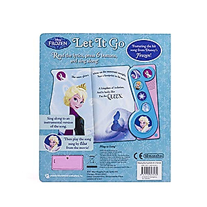 Disney Frozen - Let It Go Little Music Note Sound Book - PI Kids