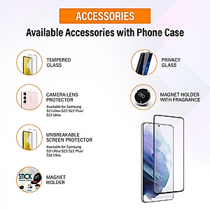 Personalized Wood Phone Case for Samsung Series + FREE Tempered Glass, Engraved, and UV Printed Case for Samsung 23/22/21 series Phone Case with Free Screen Protector (Bee Honeycomb)