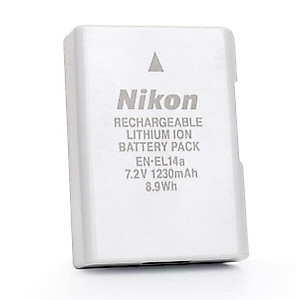 EN-EL14A Battery for Nikon EN EL14 MH-24 P7100 P7000 D5100 D5200 D5300 D5500 D5600 Df D3100 D3200 D3300 DSLR Camera