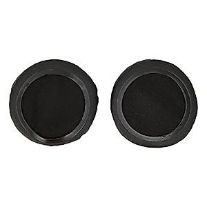 ASHATA 1 Pair Universal Soft Sponge Headphone Ear Pads Ear Cushion Headset Cups Covers Replacement,Fit for 60mm / 2.4In Headphones,Black