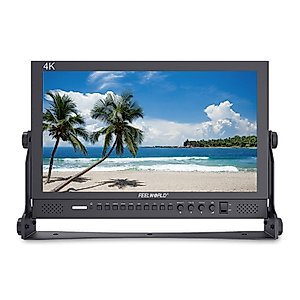 FEELWORLD P173-9HSD 17.3 Inch Design 1920x1080 Desktop Monitor for Broadcast LCD Monitoring with 3G SDI HDMI YPbPr Input Output