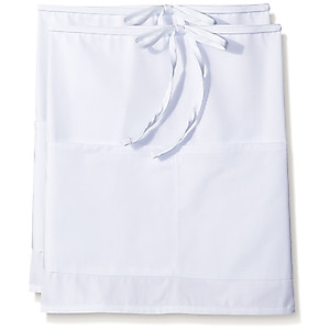 Dickies Chef Uniform Apron, One Size, White