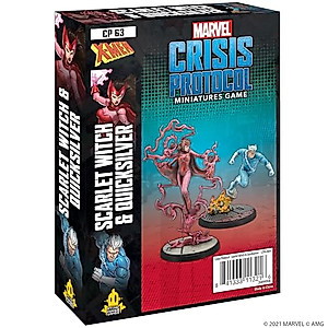 Marvel Crisis Protocol: Scarlet with and Quicksilver Character Pack