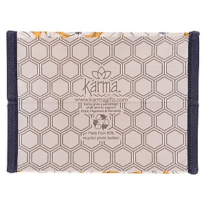 Karma Reusable Gift Bags - Tote Bag and Gift Bag with Handles - Perfect for Birthday Gifts and Party Bags RPET 1 Bee Small