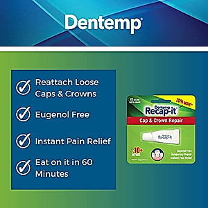 Recapit Cap And Crown Cement - 1 Grm, Pack of 6