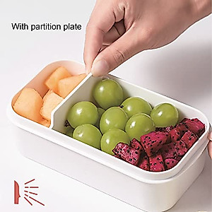 3 Pack Plastic Food Fruits Small Storage Containers with Lids, 100% BPA Free, Food Grade Materials, Dishwasher, Microwave and Freezer Friendly (Color : Blue)