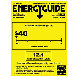 Frigidaire FFRE053WAE Window Air Conditioner, 5000 BTU, White