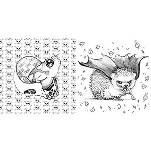 Pop Manga Cute and Creepy Coloring Book