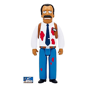 Super7 The Simpsons Scoey - 3.75" The Simpsons Action Figure with Accessory Classic TV Show Collectibles and Retro Toys