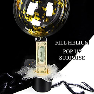 SDALU Money Box for Cash Gift Pull - Money Gift Box Pull,Balloon Surprise kit, Money Pull Out Gift Box for Wife, Girlfriend, Mother, Friend
