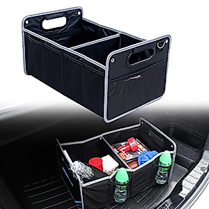 KOWMsnh Closet Mounted Storage Storage Box Organizer Rear Trunk Auto Multi-Functional Folding Container Universal Case for