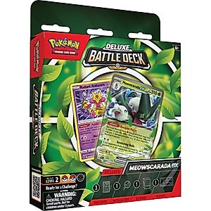 Pokémon TCG: Meowscarada/Quaquaval ex Deluxe Battle Deck