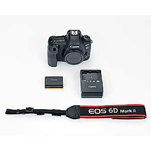 Canon EOS 6D Mark II Digital SLR Camera Body – Wi-Fi Enabled