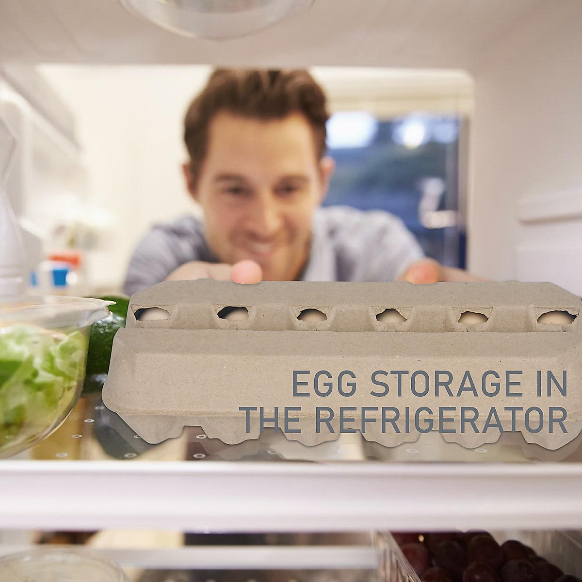 HavRixor 24 Pack Blank Egg Cartons Cheap Bulk 12 Count - Holds Up to 1 Dozen Eggs Cardboard Thickness Natural Pulp Empty Chicken Egg Boxes for Family Farm Market Fridge