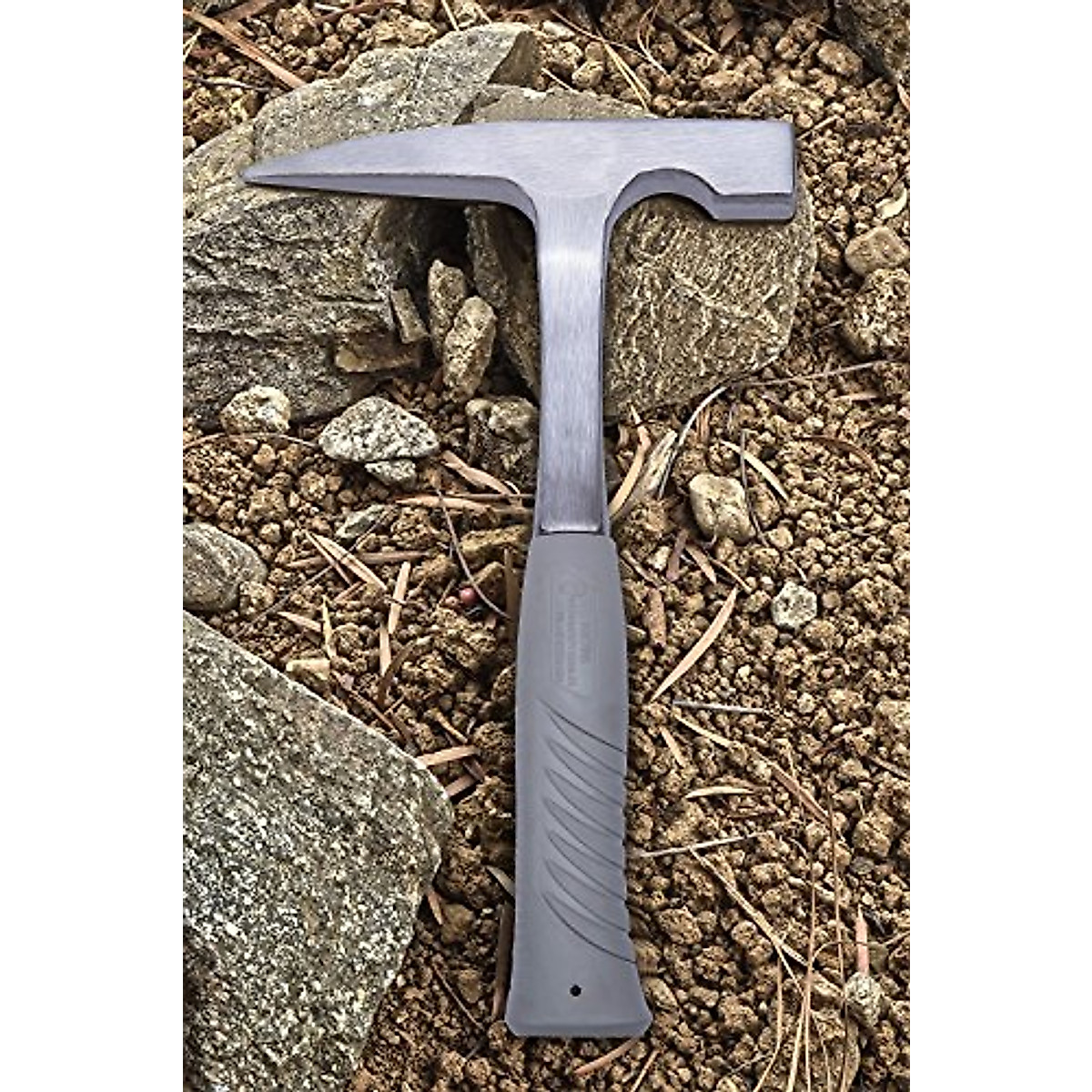 EFFICERE 22-Ounce All Steel Rock Pick Hammer with Pointed Tip, 11-Inch Overall Length | Essential for Geological Study, Rock Hounding, Prospecting, Mining, Fossil Dig, Masonry Related and Much More