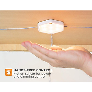 BLACK+DECKER 3-Pack LED Puck Light Kit, Warm White (LEDUC-PUCK-3WK)