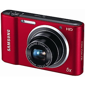 Samsung ST66 16 MP Compact Digital Camera - Red (EC-ST66ZZBPRUS)
