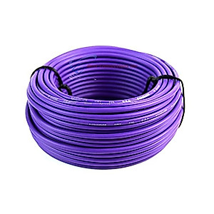 Best Connections Audiopipe Copper Clad Stranded Car Audio Primary Remote Wire (14 Gauge 50', Purple)