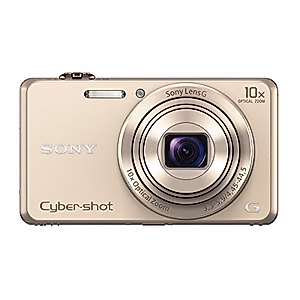 Sony DSCWX220/N 18.2 MP Digital Camera with 2.7-Inch LCD (Gold)