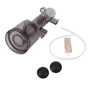 Joyzan Protein Skimmer, Fish Tank Surface Skimmer Saltwater Filter Accessory Aquatic Pet Supplies for Small Coral Aquarium(Type 2)
