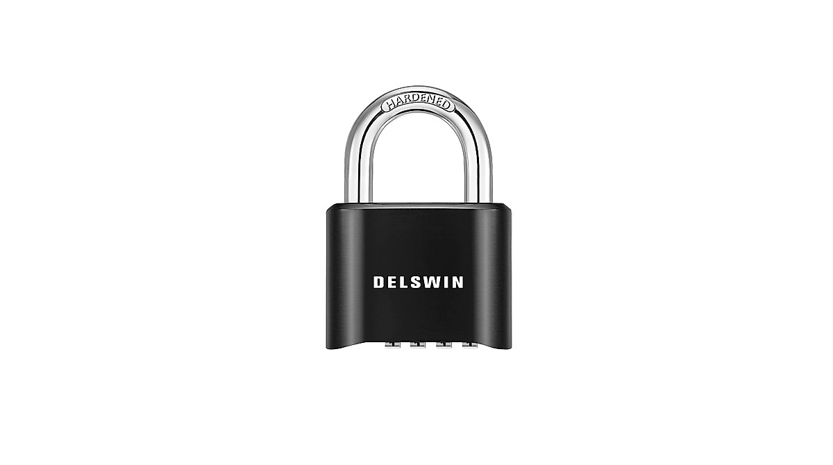 Secure Your Belongings with DELSWIN 4-Digit Combination Lock