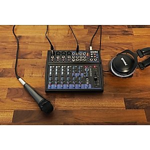 Gemini Sound GEM-12USB | 12-Channel Professional Bluetooth Audio Mixer with On-Board Multi-FX, USB MP3 Playback, and High-Quality Preamps for Dynamic Live Sound Mixing
