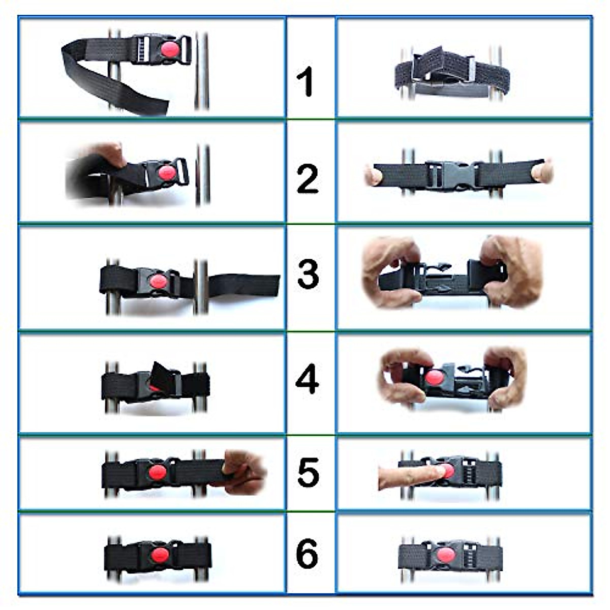 Vukgahao French Door Fridge Lock Multifunctional Baby Cabinet Lock for Refrigerators Cabinets RV Cable Tie Best Gifts for Child Safety Products Black 2 Pack