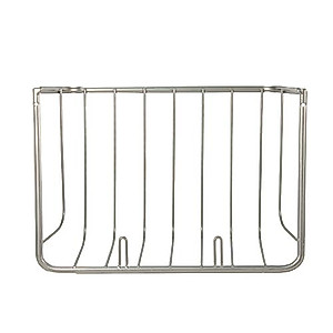 Spectrum Diversified Ashley Cabinet & Wall-Mounted Board & Bakeware Holder, Cookie Sheet Cutting Board Organizer for Cabinet, Baking Accessory Storage & Organization, Satin Nickel