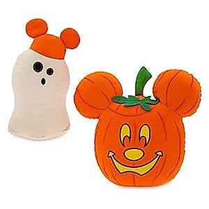 Disney Mickey Mouse Jack-o'-Lantern and Ghost Halloween Throw Pillows
