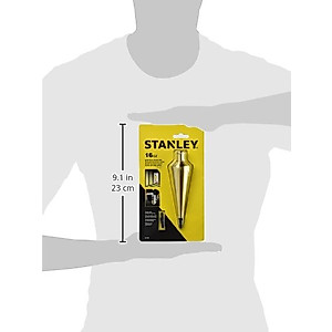 STANLEY Plumb Bob, Brass, 16-Oz (47-974)