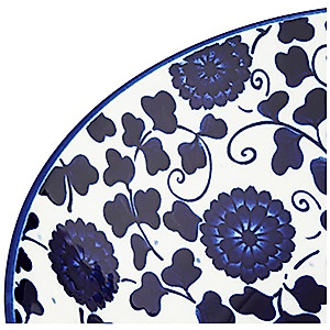 Certified International Chelsea All Purpose Porcelain Bowls, Set of 6, Multicolor, 32 ounces