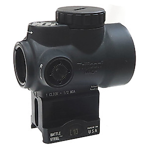 BattleSteel MRO Full Co-Witness Optic Mount Made in USA, Black